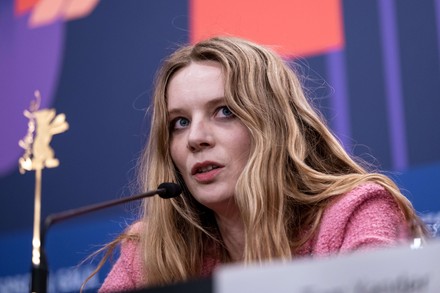 Actress Lilith Stangenberg During Press Conference Editorial Stock ...
