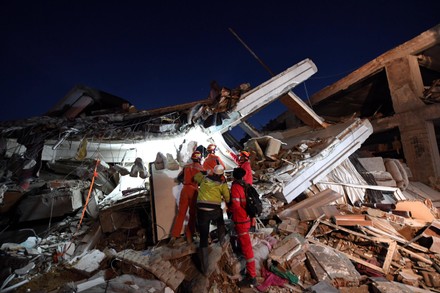 Members China Search Rescue Team Carry Editorial Stock Photo - Stock ...