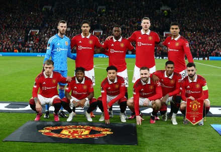 Manchester United Team Group Editorial Stock Photo - Stock Image ...