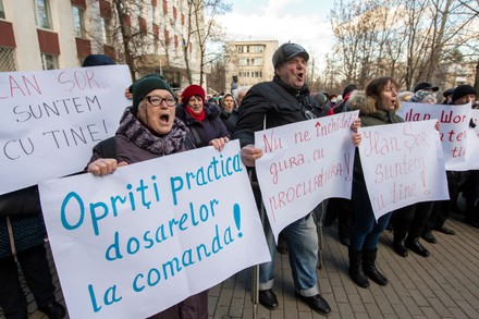 Supporters Shor Political Party Protest Front Editorial Stock Photo ...