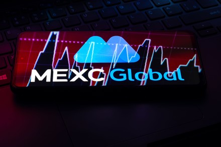 This Photo Illustration Mexc Global Logo Editorial Stock Photo - Stock ...