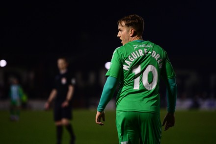 Jordan Maguiredrew Yeovil Town During Vanarama Editorial Stock Photo ...