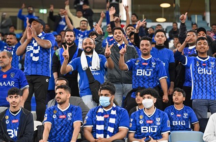 Fans Saudi Arabias Al Hilal Saudi Editorial Stock Photo - Stock Image ...