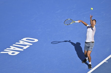 Jason Kubler Australia Serves During Singles Editorial Stock Photo ...