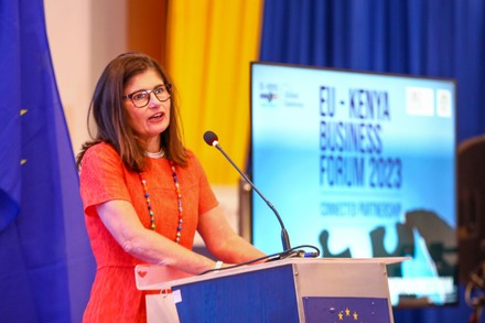 European Union Eu Ambassador Kenya Henriette Editorial Stock Photo ...