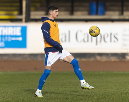 Rangers B Team Midfielder Mackenzie Strachan Editorial Stock Photo ...