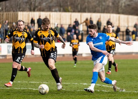 Rangers B Team Forward James Graham Editorial Stock Photo - Stock Image ...