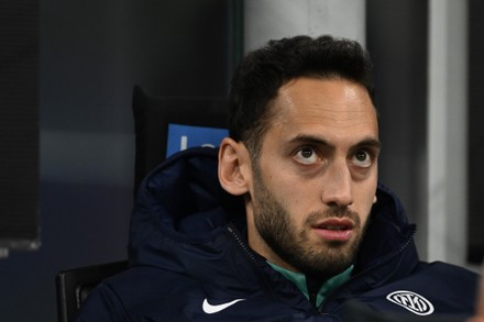 Hakan Chalanoglu Inter Fc During Italian Editorial Stock Photo - Stock ...