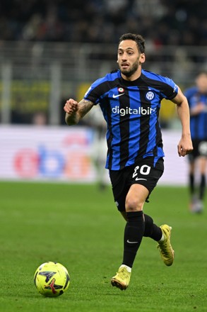 Hakan Chalanoglu Inter Fc During Italian Editorial Stock Photo - Stock ...