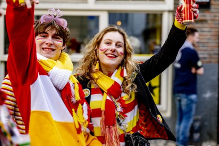 Crowds During Carnival Oeteldonk Den Bosch Editorial Stock Photo ...