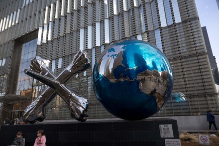 Monumental Sculpture Called Xo World Intended Editorial Stock Photo ...