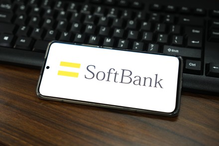 This Photo Illustration Softbank Group Logo Editorial Stock Photo ...