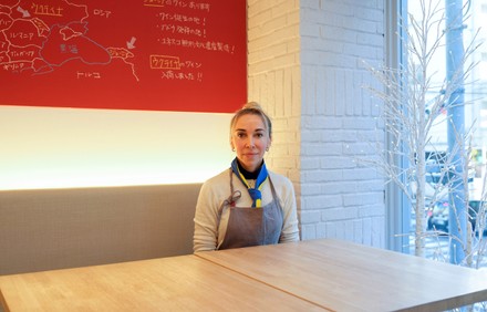 Ivanova Lyubov 45 Sits Table Smachnogo Editorial Stock Photo - Stock ...