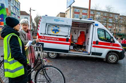 Tour De Ambulance Traveling Exhibition Featuring Editorial Stock Photo ...