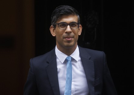 Rishi Sunak Leaves Prime Ministers Questions Editorial Stock Photo ...