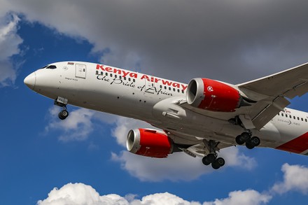 Kenya Airways Boeing 787 Dreamliner Aircraft Editorial Stock Photo ...