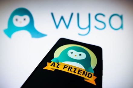 This Photo Illustration Wysa Logo Seen Editorial Stock Photo - Stock ...