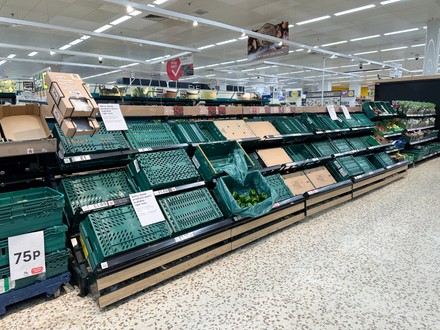 Tesco Superstore North West London Displays Editorial Stock Photo ...