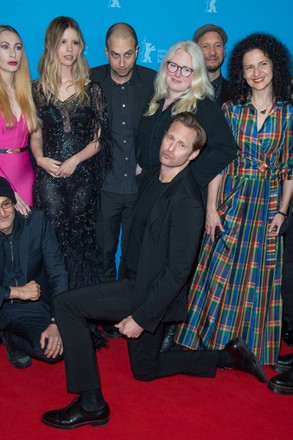Mia Goth Alexander Skarsgard Cast Attending Editorial Stock Photo ...