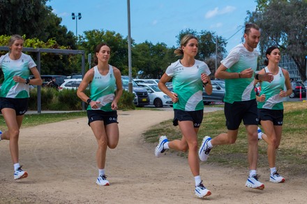 Australian Elite Athletes Maudie Skyring Tess Editorial Stock Photo ...