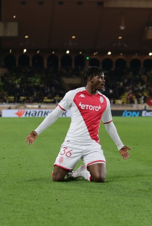 Breel Embolo Monaco Celebrating After Scoring Editorial Stock Photo ...