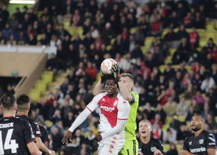 Breel Embolo Monaco Lukas Hradecky Bayer Editorial Stock Photo - Stock ...