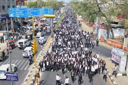Advocates Take Out Protest Rally Against Editorial Stock Photo - Stock ...