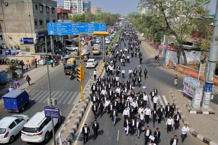 Advocates Take Out Protest Rally Against Editorial Stock Photo - Stock ...