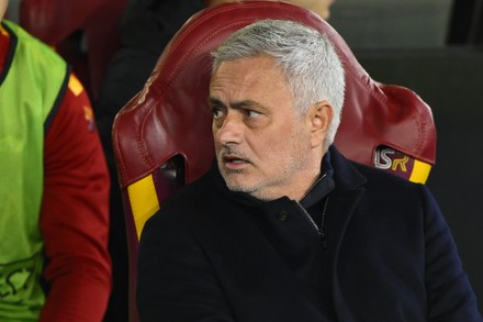 Jose Mourinho Roma During Uefa Europa Editorial Stock Photo - Stock ...