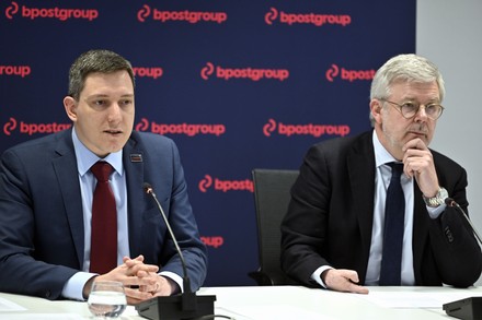 Bpost Cfo Ai Koen Aelterman Pictured Editorial Stock Photo - Stock ...
