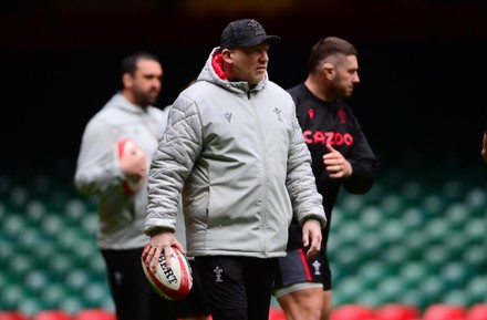 Neil Jenkins Kicking Coach Wales During Editorial Stock Photo - Stock ...