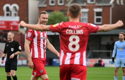 Archie Collins Exeter City Goes Down Editorial Stock Photo - Stock ...