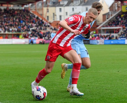 Jack Lankester Cambridge United Challenges Ball Editorial Stock Photo ...