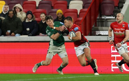 Referee Jack Makepeace During Gallagher Premiership Editorial Stock ...