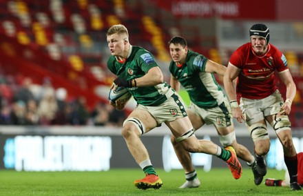 Tom Pearson London Irish Runs Clear Editorial Stock Photo - Stock Image ...
