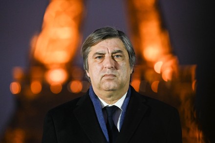 Ukrainian Ambassador France Vadym Omelchenko Attends Editorial Stock ...