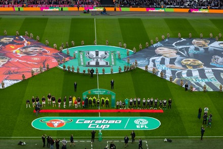 Prematch Banners Centre Circle Pitch Mat Editorial Stock Photo - Stock ...