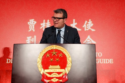 Gian Marco Centinaio Vice President Italian Editorial Stock Photo ...