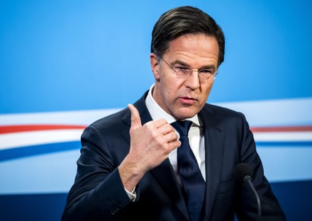 Hague Prime Minister Mark Rutte During Editorial Stock Photo - Stock ...