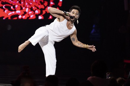 Colombian Singersongwriter Camilo Performs During 62nd Editorial Stock ...