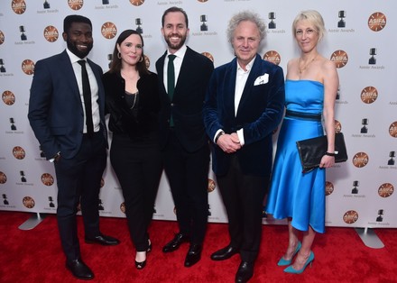 John Agbaje Hannah Minghella Peter Baynton Editorial Stock Photo ...