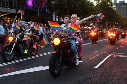 Members Dykes On Bikes Motorcycle Club Editorial Stock Photo - Stock ...