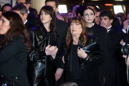 Charlotte Gainsbourg Jane Birkin Alice Attal Editorial Stock Photo ...