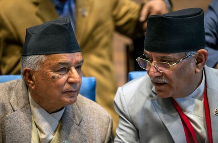 Nepali Congress Senior Leader Ram Chandra Editorial Stock Photo - Stock ...