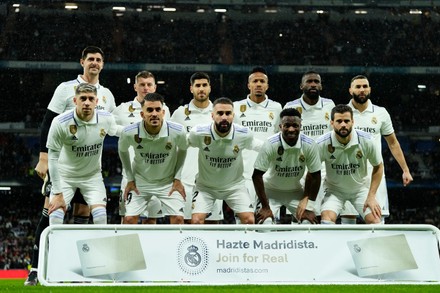 Real Madrid Line Prior Laliga Santander Editorial Stock Photo - Stock ...