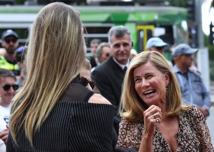Australian Media Personality Deborah Hutton R Editorial Stock Photo ...
