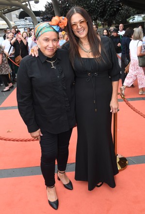 Vocal Duo Vika Linda Bull Arrive Editorial Stock Photo - Stock Image ...