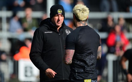 Exeter Chiefs Head Coach Ali Hepher Editorial Stock Photo - Stock Image ...