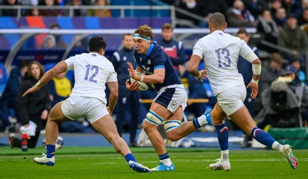 Jamie Ritchie Scotland Tries Run Between Editorial Stock Photo - Stock ...