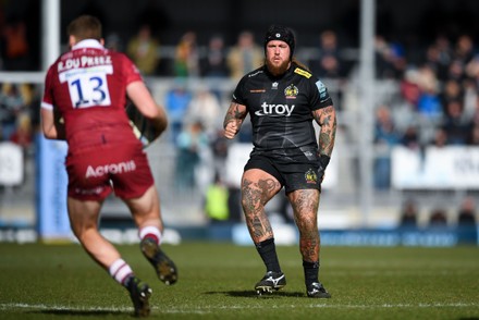 Josh Hodge Exeter Chiefs Carries Editorial Stock Photo - Stock Image ...